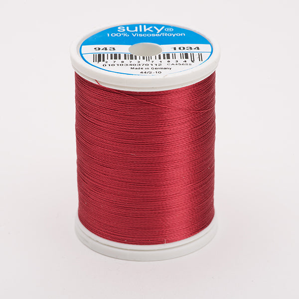 Sulky Rayon 40 Thread - Colour 1034 – Terry Apparel Ltd