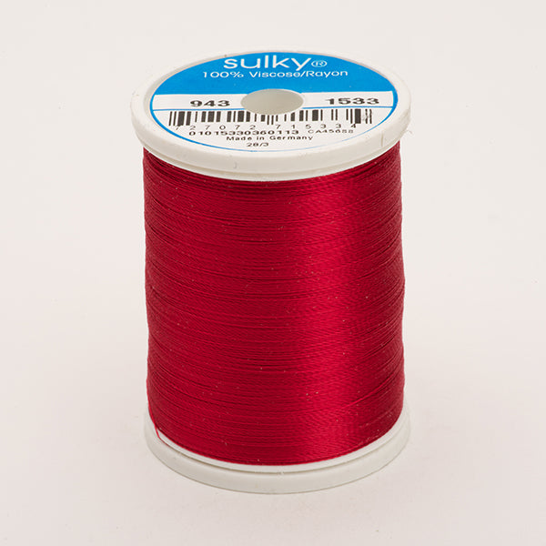 Sulky Rayon 40 Thread - Colour 1533 – Terry Apparel Ltd